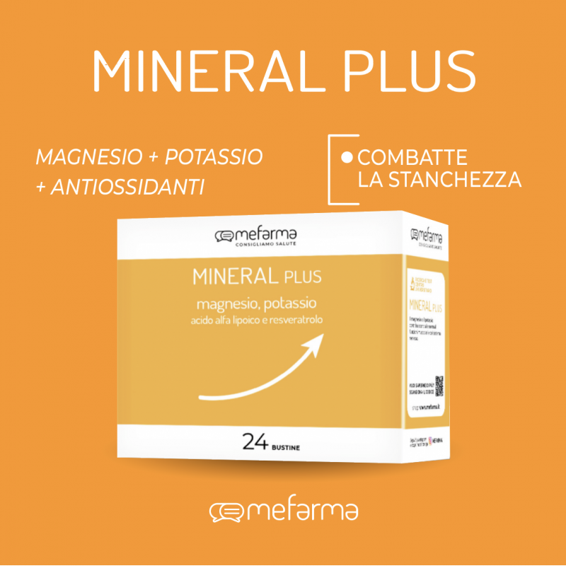 MINERAL PLUS sali minerali Mefarma: Integratori Sali Minerali Farmacia ...